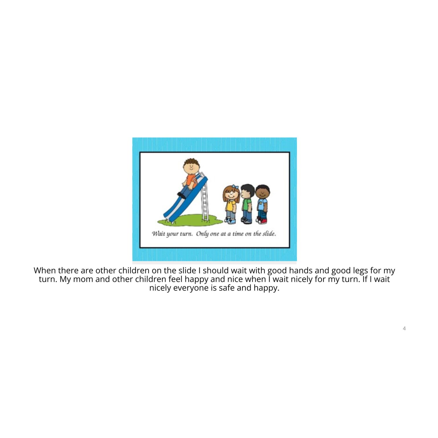 playing with others social story - Hope Center for Autism